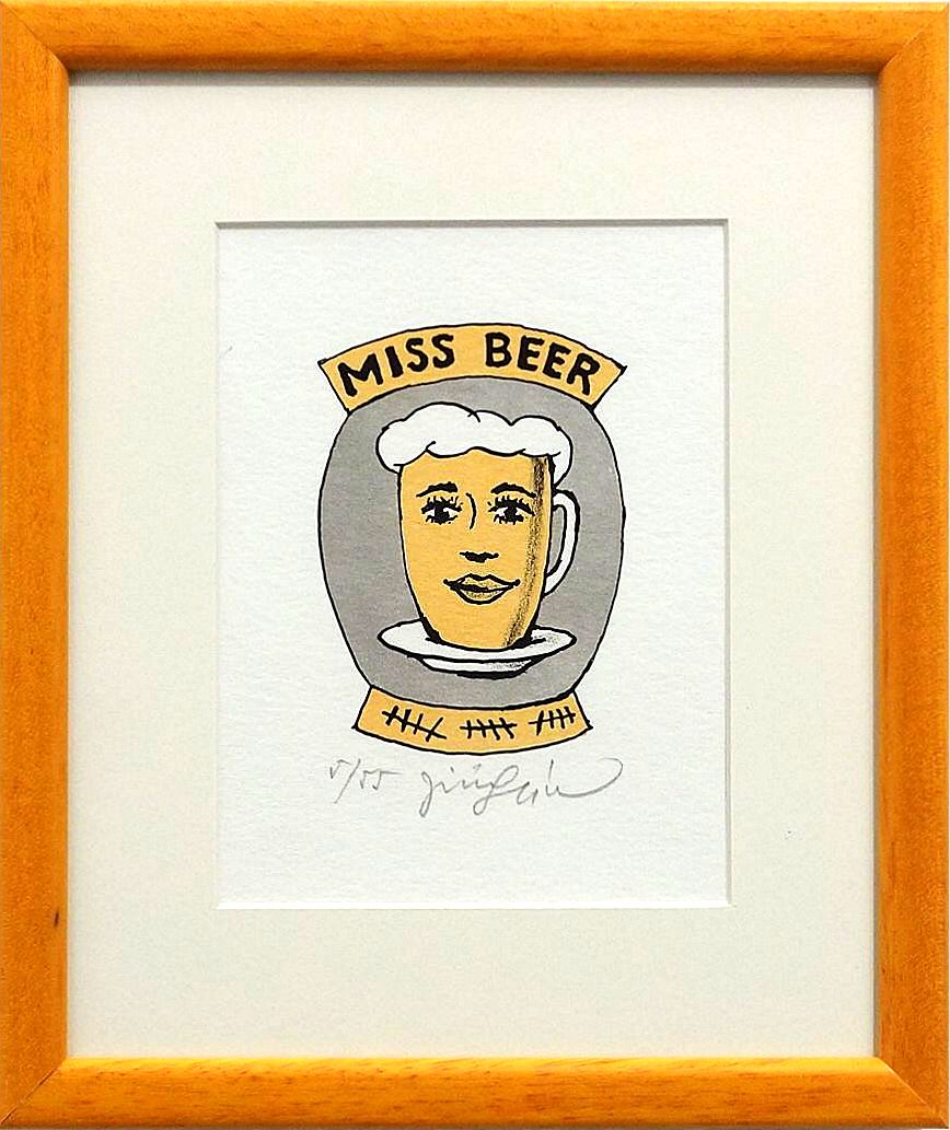 Jiří Slíva - Miss Beer - grafika
