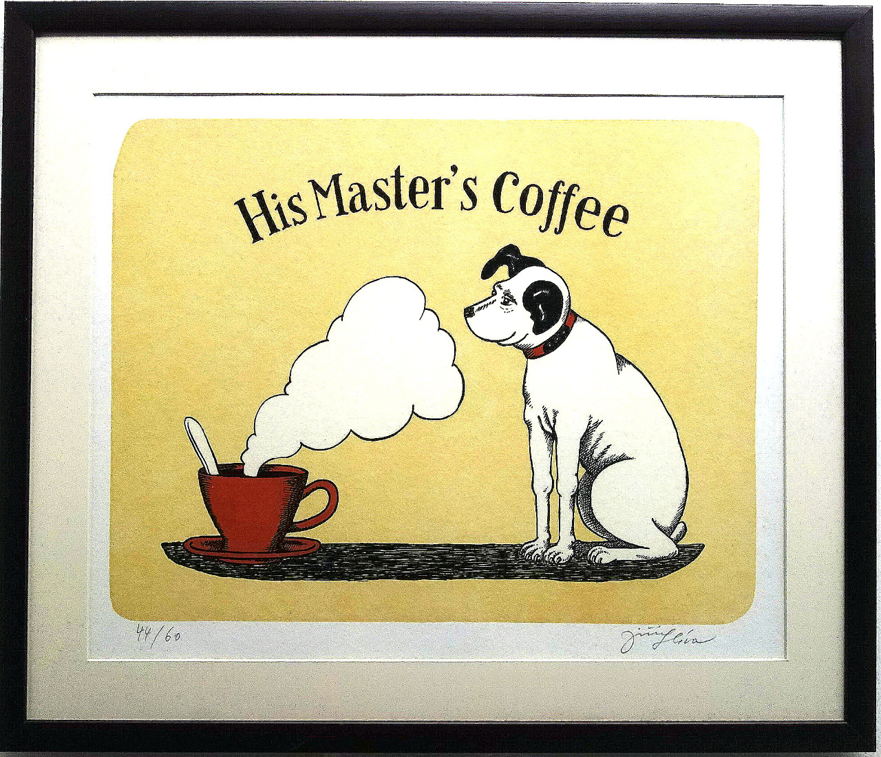 Jiří Slíva - His Master's Coffee - grafika